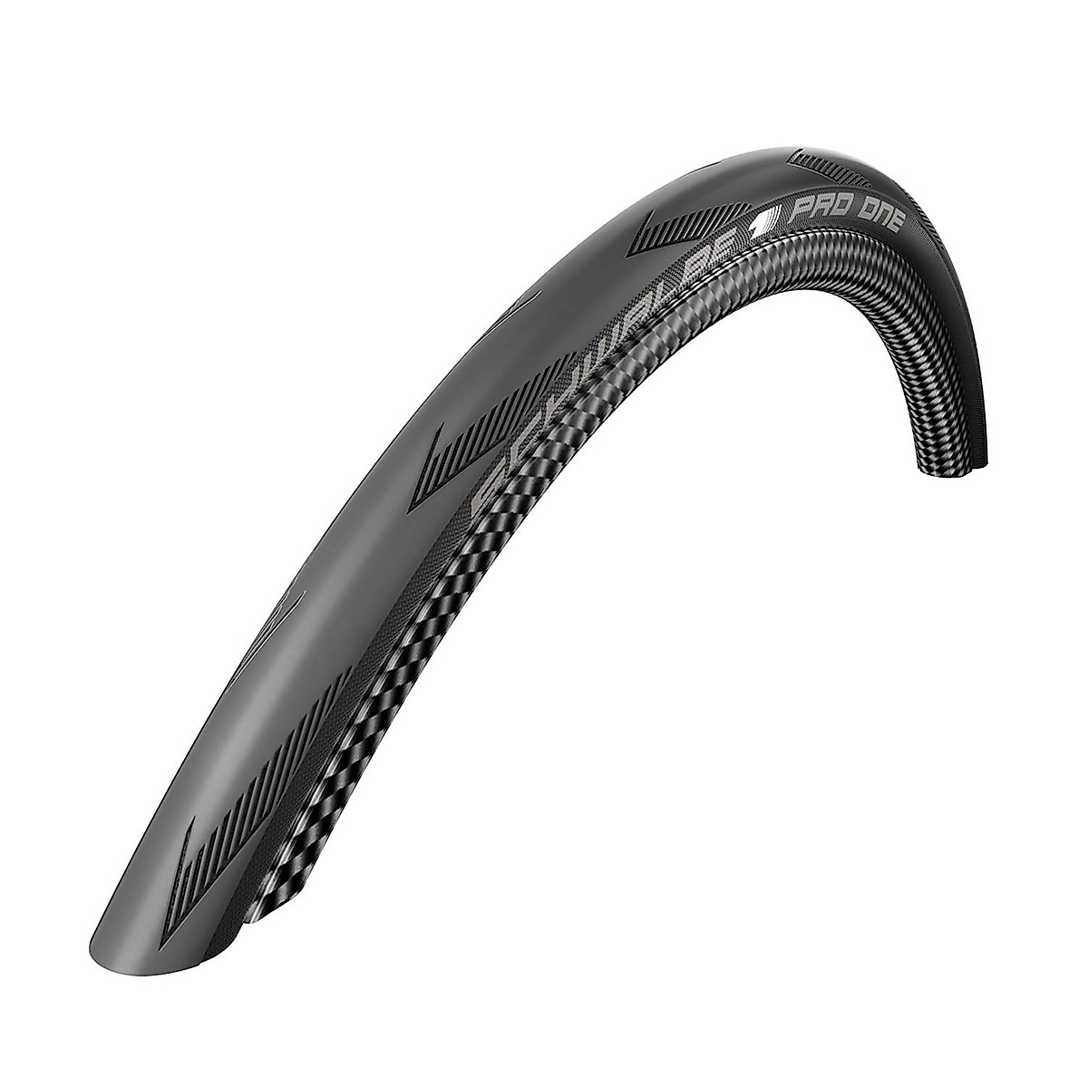 Schwalbe, Pro One, Tire, 700x30C, Folding, Tubeless Ready, OneStar, MicroSkin, 127TPI, Black