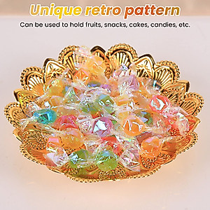 Tnfeeon Metal Fruit Basket, Chinese Gold Fruit Bowl Fruit and Vegetables Holder for Counters Kitchen Countertop Home Decor High end Look