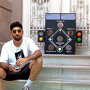 Archtwain Baseball Wall Hanging Game Board