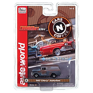 Auto World Thunderjet 1957 Chevrolet Suburban (Rusted) HO Scale Slot Car