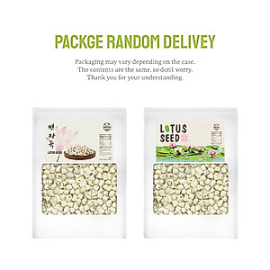 Farmer Queen Dried Lotus Seeds 8 Ounce for Tea & Baking Rich In Methionine Good for Gut health and Diet