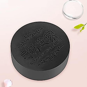 MIXAROLA Black & Thick Hair Fallopia Multiflora Shampoo Bar, He Shou Wu Extract Shampoo Soap, Deeply Cleanses and Promotes Hair Growth, Prevents Hair Loss and Scalp. (3pcs)