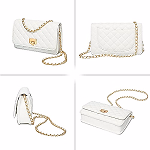 Time Pawnshop Women Shoulder Bag Quilted Crossbody Purse Designer Lattice Leather Chain Bag