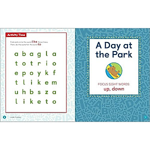 Learn to Read: Sight Words Storybook: 25 Simple Stories & Activities for Beginner Readers