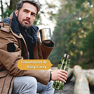 RHONGE Gifts For Husband, Husbands Bullet Tumbler 17 Oz, Camo Gifts Bullet Tumbler For Him From Wife, Birthday Valentine's Day Anniversary Present, Best Husband Ever Cup