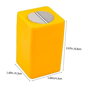 NULYLU 3pcs Boxes Safety Knife Folder Blade Yellow Abs