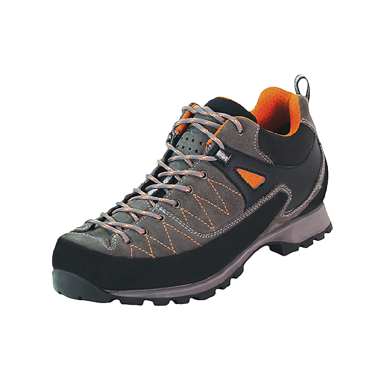 Kenetrek Men's Light Breathable Cushioned High Traction Bridger Low Leather Hiking Boots with Arch Support Size 13 Medium