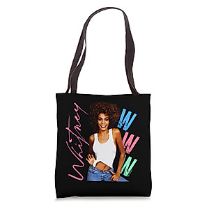 Whitney Houston I Wanna Dance With Somebody Tote Bag
