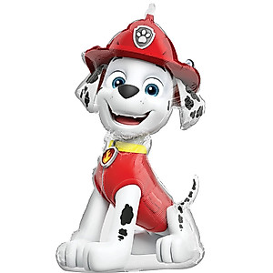 Anagram Paw Pups Chase Rubble Marshall and Skye on Patrol Birthday Party Supplies Balloon Bouquet Decorations, BQ_4134