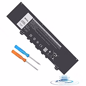 New 38Wh F62GO Battery Compatible with Dell Inspiron 13 7000 7373 7386 2-in-1 7370 7380 5370 P83G P87G P91G P83G001 P83G002 P91G001 P87G001 Vostro 13 5370 Series 39DY5 039DY5 RPJC3 0RPJC3 11.4V