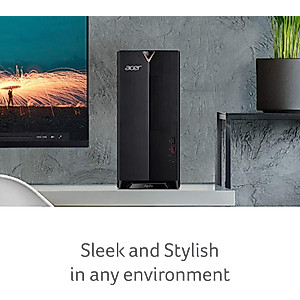 acer Aspire Mini Tower Desktop 2022 | 10th Intel i3-10100 4-Core CPU- UHD Graphics | 16GB DDR4 | 512GB NVMe SSD + 1TB HDD | DVD Writer | WiFi 6 RJ45 HDMI Windows 11 Pro | TLG 32GB USB Drive