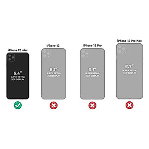 OtterBox Commuter Series Case for iPhone 12 Mini (ONLY) Non-Retail Packaging - Ballet Way