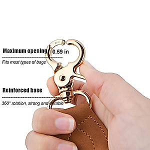 Embroidery Purse Straps for Women Crossbody Bags,Replacement Guitar Strap for Cross Body /Shoulder Bag,Wide Black Purse Strap for Handbags,Gym/Tote/Travel /Duffels Bag