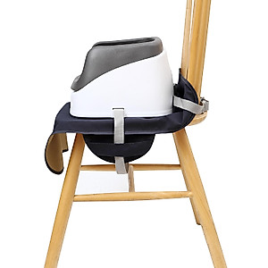 WOMUMON Extra Large Booster Chair Cover, Dining Chair Seat Protector Cover for Booster Seat, Non-Slip Backing, Waterproof, Oil-Proof and Stain-Proof, Easy to Wipe Clean