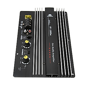 Car Audio High Power Amplifier Board, 12V 1800W Powerful Bass Sub woofer Board Amp for Car Speaker Modification, DIY Module Automotive Stereo Amp Board