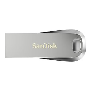 SanDisk 256GB Ultra Luxe USB 3.1 Gen 1 Flash Drive - SDCZ74-256G-G46, Black