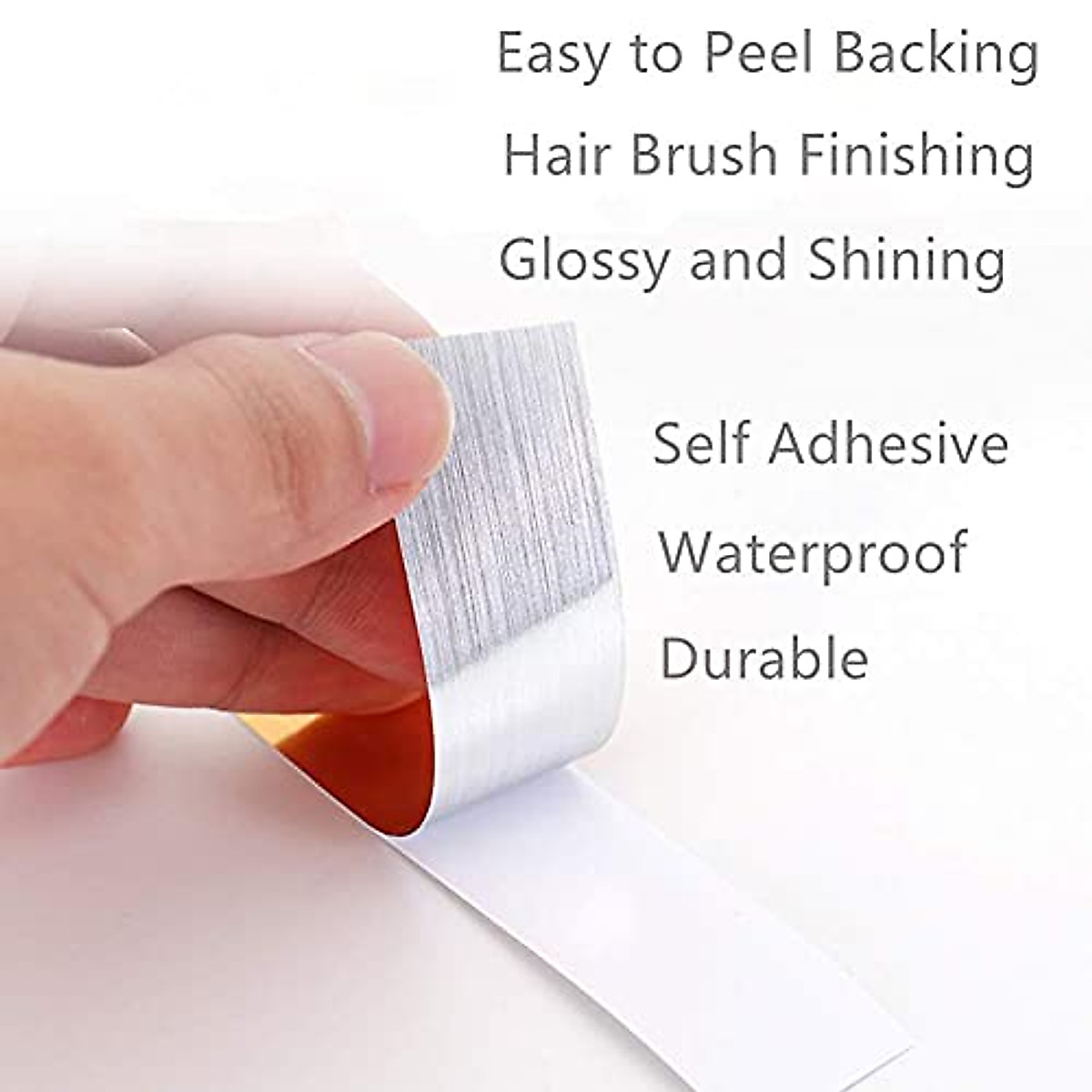 MISSYOUNG Women’s Casual Dress, Long Sleeve Dress, Below Knee Length Dress (Gold, 1/4 in x 55 yds)