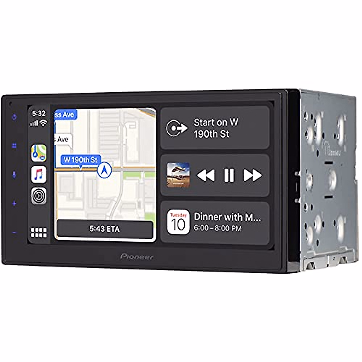 PIONEER DMH-1770NEX 6.8 Inch Digital Media Receiver (Does Not Play CDs) (Certified refurbished)