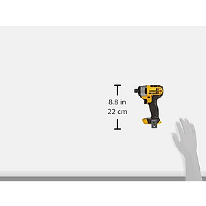 DEWALT 20V MAX* Impact Driver, 1/4-Inch, Tool Only (DCF885B)