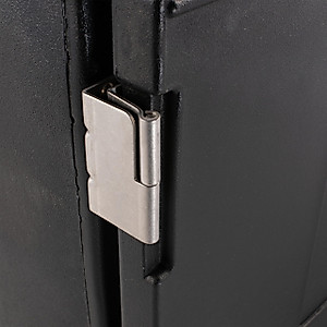 CFS TC1826N03 Cateraide Polyethylene Sheet Pan and Tray Carrier, 28-3/4" Length x 21" Width x 22.12" Height, Black