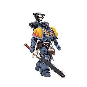 HUAXI DARK SOURCE(HAINAN)TECH JoyToy Warhammer 40K: Space Wolves Claw Pack Torrvald 1:18 Scale Figure