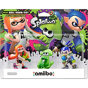 Nintendo Inkling Boy, Girl and Squid - 3-Pack