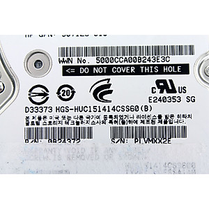 518216-002 HPE 146GB 15K 6G SAS SFF Hard Drive