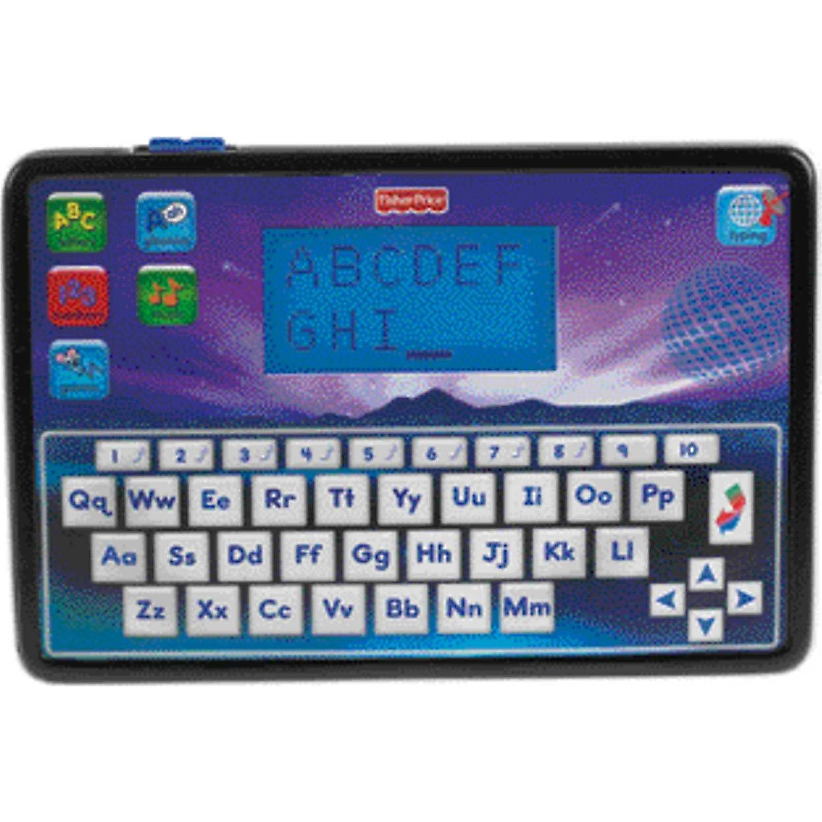 Fisher-Price Smart Tablet Preschool Learning Toy With Lights Music Games And Educational Content In English And Spanish