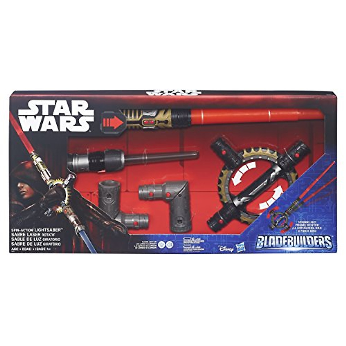 Star Wars BladeBuilders Spin-Action Lightsaber