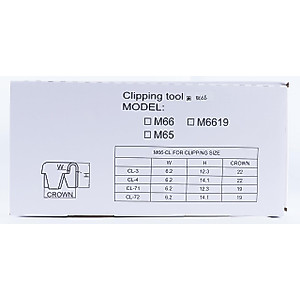 Kamsin M66S Pneumatic Lighter Clinching Clipper Air Power Clinching Gun Hartco Clipper Industrial Clip Tool Vertex Fastening Clipper Gun for Spring Mattress, Car Seat