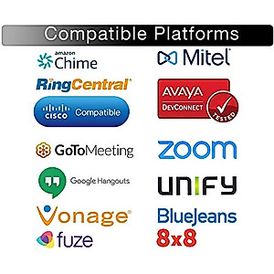 Jabra Speaker 710 Speakerphone - Speak Wireless Bluetooth Speaker UC Bundle, 7710-309, Wall Charger, USB Dongle - Computer, Mac Compatible w/Zoom, Skype, Webex, Meet, Smartphones, Tablets