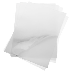100pcs Transparent Exposure Film Photosensitive Film Seal Film Thermal Insulation Film Practical Film High Transparency Film Seal Supplies Seal Material Practical Stamp Film