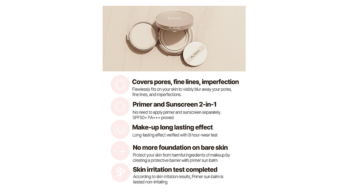 PH Hubby Primer Sun Balm SPF 50+ | Skincare & Makeup