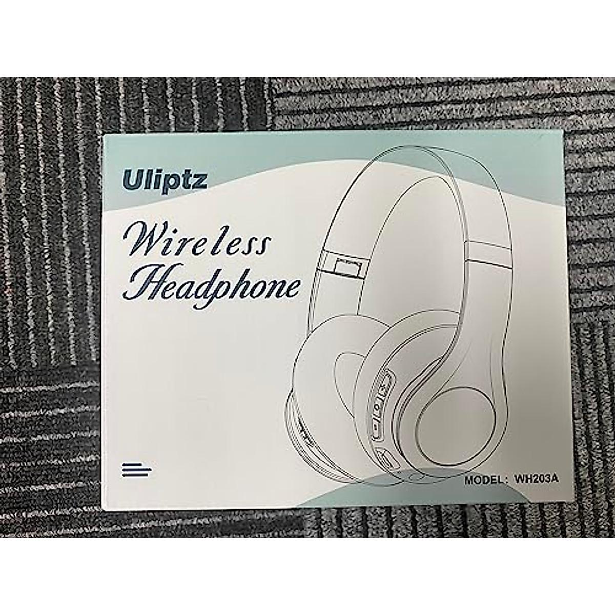 Uliptz Wireless Bluetooth Headphones, 65H Playtime, 6EQ Sound Modes, HiFi Stereo Over Ear Headphones with Microphone, Foldable Bluetooth 5.3 Headphones for Travel/Office/Cellphone/PC (Rose Gold)