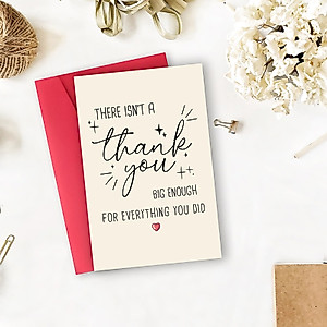 Funny Thank You Card, Thank You Card for Men Women, Thank You Gifts Card for Teacher Boss, Happy Appreciation Card for Him Her