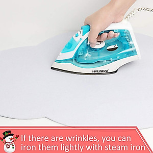 OurWarm Felt Snowman for Kids Wall, 3.2Ft Double-Sided DIY Felt Christmas Snowman Set with 35 Glitter Detachable Ornaments Xmas Gift for Toddlers Kids Christmas Home Door Wall Hanging Decorations