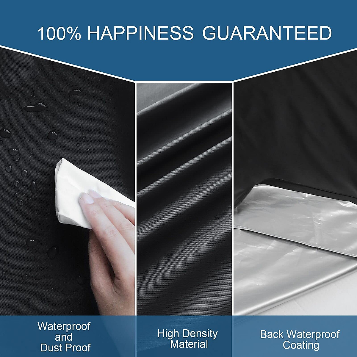 Mattress Bags for Moving and Storage, Heavy Duty Twin Mattress Bag with 4 Strong Handles, 100% Waterproof Mattress Cover/Protector for Moving Twin Size, Reusable Thick Tarp, Black