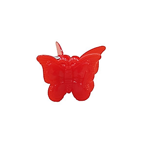 100 PCS Mini Butterfly Hair Clips for Girls and Women,(Colors in Random)