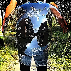 Lightsfever Clear Balloons, Large 22 inch Bobo Balloons, Transparent Balloons, Wedding Bubble Balloons, Wedding Party Decorations, Birthday Decorations, Bachelorette Party Balloons, for Helium or Air