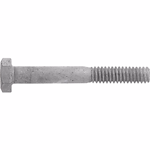 The Hillman Group 811634 Hot Dipped Galvanized Hex Bolt, 1/2 x 9-Inch, 25-Pack