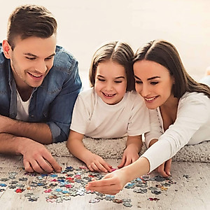 Jigsaw Puzzle 1000 Piece Chicago City Illinois Buildings Classic Puzzle DIY Kit Wooden Toy Unique Gift Home Decor