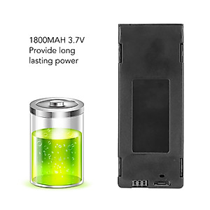 3Pcs 3.7V 1800mAh Drone Lipo Replacement Battery Compatible with E88 E88Pro E100 E99 K3 K6 E89 P1 P4 P5 P8 P10 RC UAV Drone, RC Quadcopter Drone Lithium Battery with 1 Tow 3 Cable
