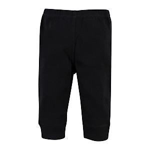 Hudson Baby Unisex Baby Cotton Pants and Leggings, Gold Heart Plaid, 2 Toddler