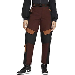 Jordan Women’s Cozy Girl Quilted Insulated Panel Pants, Brown Basalt/Black/Pecan/Dark Smoke Grey (as1, Alpha, x_l, Regular, Regular)