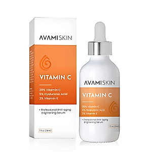 AVAMI 3-Piece Skin Serum Set - Vitamin C, Hyaluronic Acid, Retinol - Unisex - 1 fl. Oz