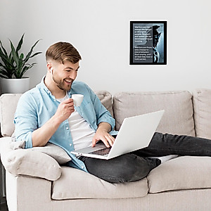 Warriors Stand Between Enemy & All They Love - Inspirational Wall Decor Print, Motivational Wall Art For Living Room Decor Aesthetic, Home Decor, Office Decor, or Bedroom Decor, Unframed - 8x10