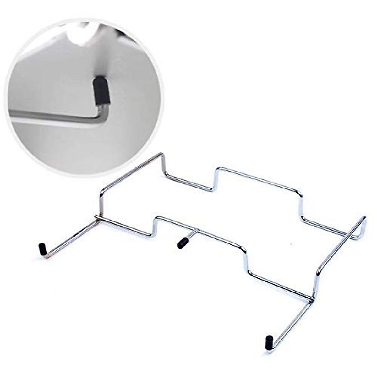 Trash Bag Holder, Outdoor Trash Can Bracket Dustbin Cage Garbage Plastic Bag Holder Table Rack for Camping Picnics Parties Scrapbooking, 13.6 X 10.2 X 1.8 in