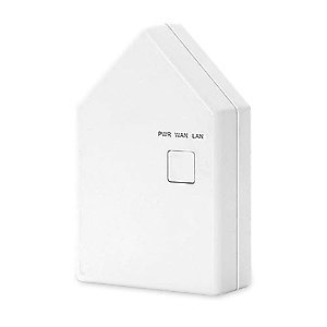 Bluetooth Mesh Smart Bridge Smart Hub Connect to Wi-Fi, Only Work for HaoDeng Bluetooth Mesh Smart Devices, Enables Remote Access to the Bluetooth Smart Lighting, Compatible with Alexa, Google Home
