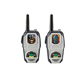 eKids Star Wars Walkie Talkies for Kids Featuring The Child, Indoor and Outdoor Toys Inspired by The Mandalorian and Designed for Fans of Star Wars Toys