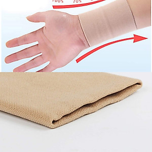 EXCEART Tennis Wristbands Sports Wristbands Wrist Bracer 2Pcs Washable Moisture- Wicking Wrist Support Brace Bands Injury Protector Wrist Guards for Tennis